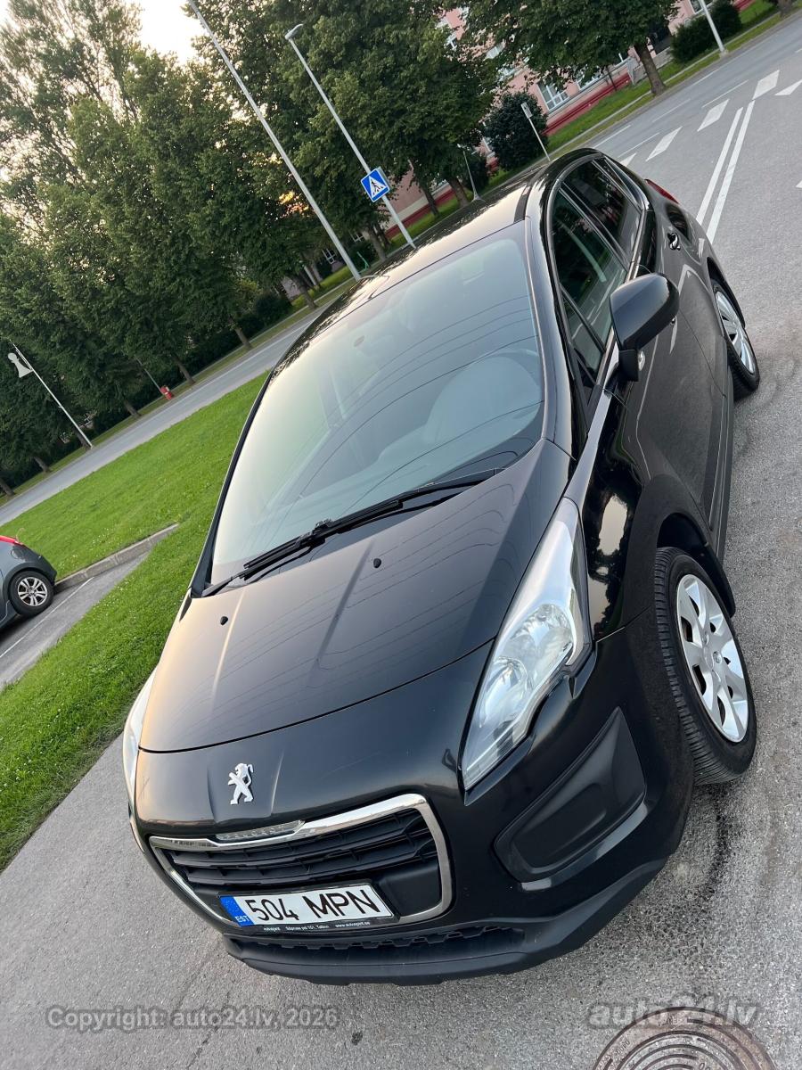 Black Peugeot 3008 2016 in Narva, with an engine capacity of 1.60 L and mileage of 265 thousand km for 4499 €, photo 17 on AUTOMOTO.COM.LV