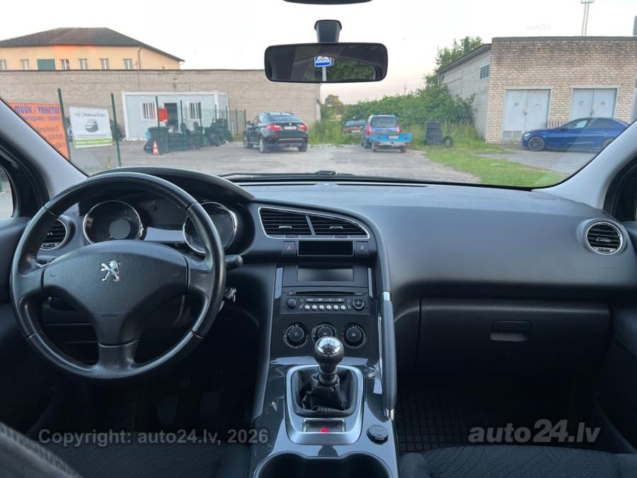 Black Peugeot 3008 2016 in Narva, with an engine capacity of 1.60 L and mileage of 265 thousand km for 4499 €, photo 27 on AUTOMOTO.COM.LV