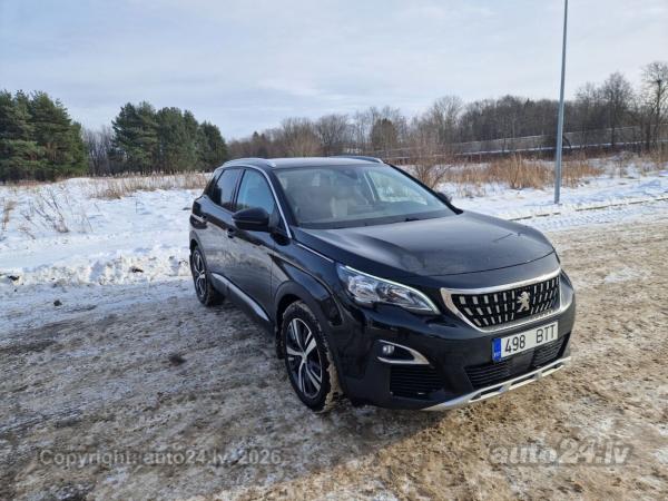 Black Peugeot 3008 2017 in Tallinn, with an engine capacity of 1.60 L and mileage of 197 thousand km for 14350 €, photo 1 on AUTOMOTO.COM.LV