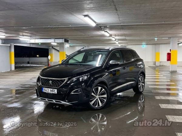Melns Peugeot 3008 2017 Tallina, ar dzinēja tilpumu 2.00 L un nobraukumu 277 tūkst. km par 12999 €, foto  vietnē AUTOMOTO.COM.LV