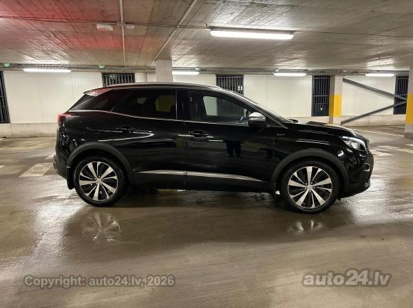 Black Peugeot 3008 2017 in Tallinn, with an engine capacity of 2.00 L and mileage of 277 thousand km for 12999 €, photo 5 on AUTOMOTO.COM.LV