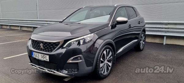 Black Peugeot 3008 2017 in Tallinn, with an engine capacity of 2.00 L and mileage of 278 thousand km for 11890 €, photo 1 on AUTOMOTO.COM.LV