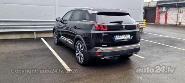 Black Peugeot 3008 2017 in Tallinn, with an engine capacity of 2.00 L and mileage of 278 thousand km for 11890 €, photo 8 on AUTOMOTO.COM.LV