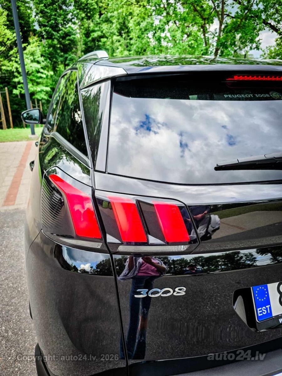 Black Peugeot 3008 2017 in Tallinn, with an engine capacity of 1.60 L and mileage of 173 thousand km for 14500 €, photo 10 on AUTOMOTO.COM.LV