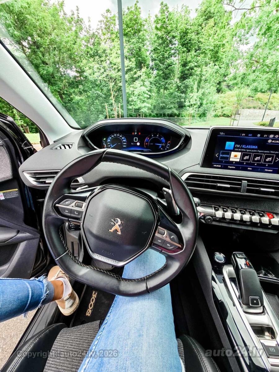 Black Peugeot 3008 2017 in Tallinn, with an engine capacity of 1.60 L and mileage of 173 thousand km for 14500 €, photo 12 on AUTOMOTO.COM.LV