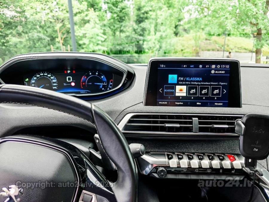 Black Peugeot 3008 2017 in Tallinn, with an engine capacity of 1.60 L and mileage of 173 thousand km for 14500 €, photo 13 on AUTOMOTO.COM.LV