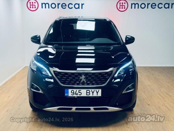 Black Peugeot 3008 2018 in Tallinn, with an engine capacity of 1.20 L and mileage of 93 thousand km for 14900 €, photo 2 on AUTOMOTO.COM.LV