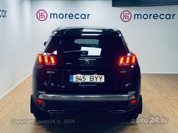Black Peugeot 3008 2018 in Tallinn, with an engine capacity of 1.20 L and mileage of 93 thousand km for 14900 €, photo 5 on AUTOMOTO.COM.LV