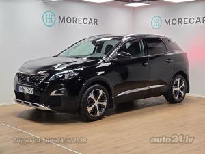 Melns Peugeot 3008 2018 Tallina, ar dzinēja tilpumu 1.50 L un nobraukumu 135 tūkst. km par 12490 €, foto  vietnē AUTOMOTO.COM.LV