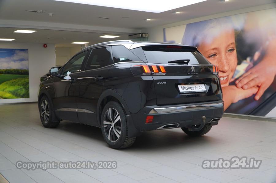 Black Peugeot 3008 2019 in Tallinn, with an engine capacity of 2.00 L and mileage of 162 thousand km for 19900 €, photo 7 on AUTOMOTO.COM.LV
