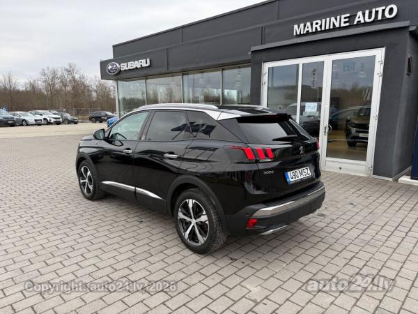 Black Peugeot 3008 2020 in Johvi, with an engine capacity of 1.50 L and mileage of 130 thousand km for 16900 €, photo 5 on AUTOMOTO.COM.LV