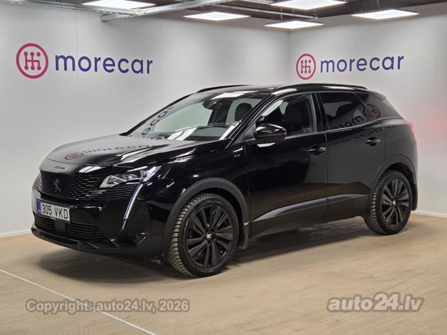 Melns Peugeot 3008 2021 Tallina, ar dzinēja tilpumu 1.50 L un nobraukumu 89 tūkst. km par 20300 €, foto 1 vietnē AUTOMOTO.COM.LV