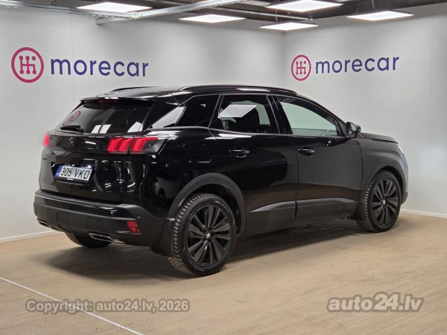 Melns Peugeot 3008 2021 Tallina, ar dzinēja tilpumu 1.50 L un nobraukumu 89 tūkst. km par 20300 €, foto 4 vietnē AUTOMOTO.COM.LV