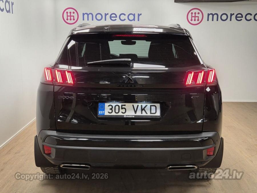 Melns Peugeot 3008 2021 Tallina, ar dzinēja tilpumu 1.50 L un nobraukumu 89 tūkst. km par 20300 €, foto 5 vietnē AUTOMOTO.COM.LV