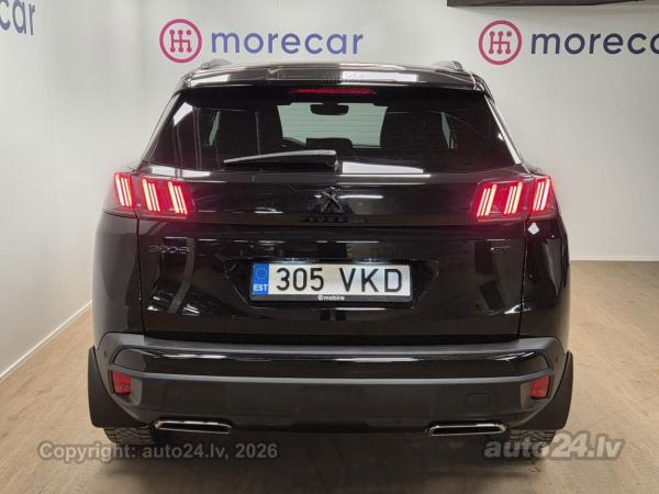 Melns Peugeot 3008 2021 Tallina, ar dzinēja tilpumu 1.50 L un nobraukumu 89 tūkst. km par 20300 €, foto 5 vietnē AUTOMOTO.COM.LV
