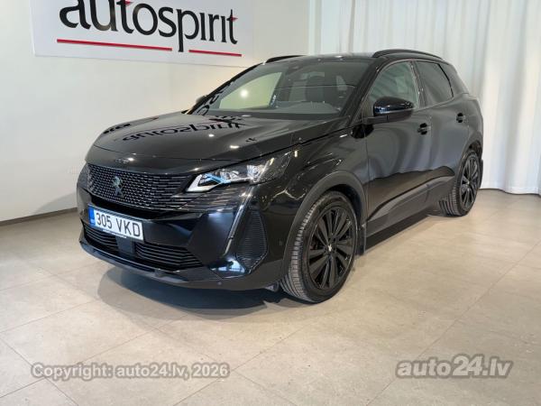 Black Peugeot 3008 2021 in Tallinn, with an engine capacity of 1.50 L and mileage of 89 thousand km for 20990 €, photo 1 on AUTOMOTO.COM.LV
