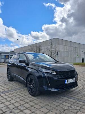 Melns Peugeot 3008 2022 Tartu, ar dzinēja tilpumu 1.20 L un nobraukumu 58 tūkst. km par 23900 €, foto  vietnē AUTOMOTO.COM.LV