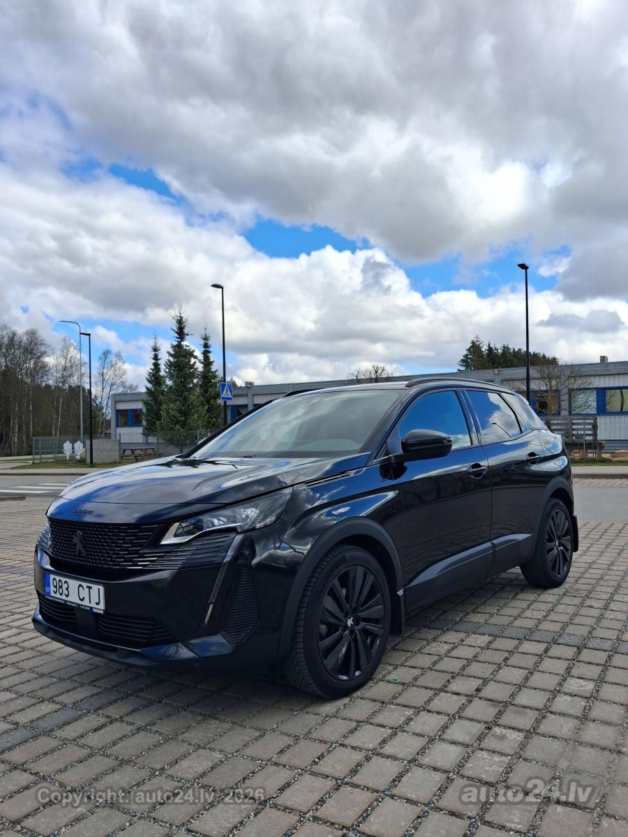 Melns Peugeot 3008 2022 Tartu, ar dzinēja tilpumu 1.20 L un nobraukumu 58 tūkst. km par 23900 €, foto 9 vietnē AUTOMOTO.COM.LV