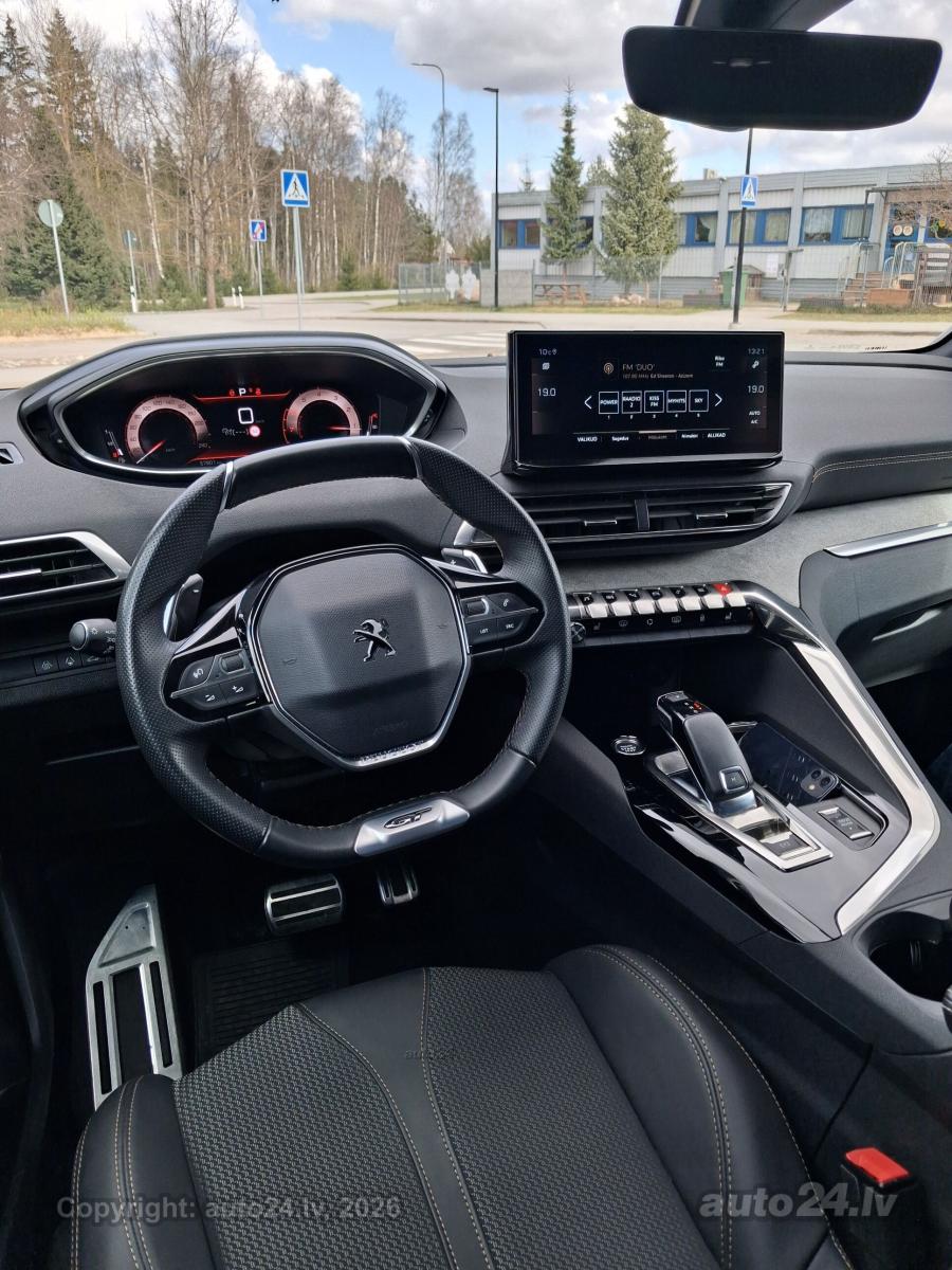 Melns Peugeot 3008 2022 Tartu, ar dzinēja tilpumu 1.20 L un nobraukumu 58 tūkst. km par 23900 €, foto 16 vietnē AUTOMOTO.COM.LV