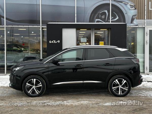 Black Peugeot 3008 2023 in Tallinn, with an engine capacity of 1.20 L and mileage of 76 thousand km for 23900 €, photo 2 on AUTOMOTO.COM.LV