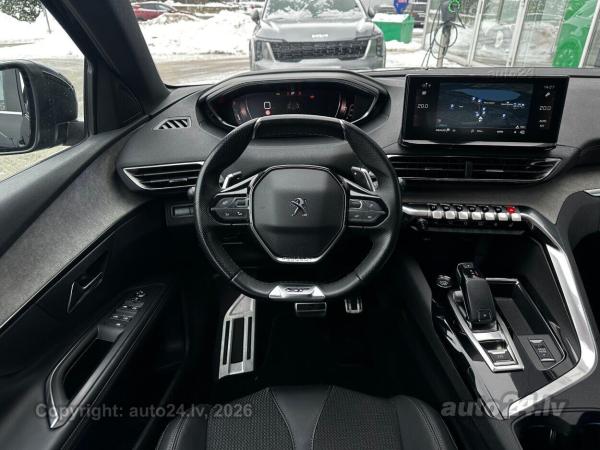 Black Peugeot 3008 2023 in Tallinn, with an engine capacity of 1.20 L and mileage of 76 thousand km for 23900 €, photo 8 on AUTOMOTO.COM.LV
