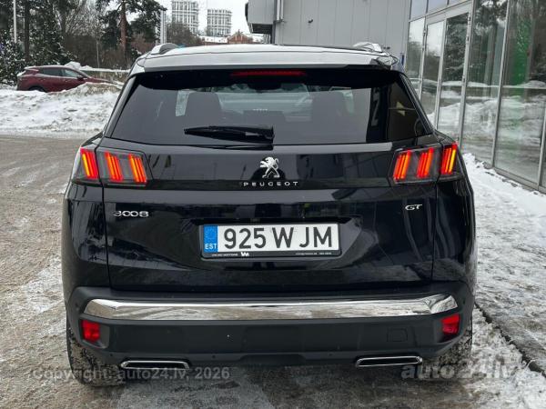 Melns Peugeot 3008 2023 Tallina, ar dzinēja tilpumu 1.20 L un nobraukumu 76 tūkst. km par 23900 €, foto 4 vietnē AUTOMOTO.COM.LV