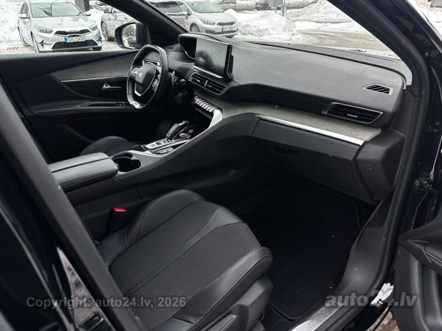 Black Peugeot 3008 2023 in Tallinn, with an engine capacity of 1.20 L and mileage of 76 thousand km for 23900 €, photo 12 on AUTOMOTO.COM.LV