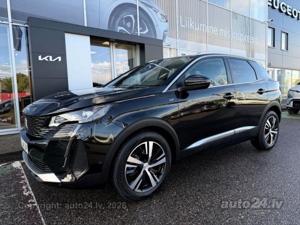 Peugeot 3008 2023 in Tallinn on AUTOMOTO.COM.LV Black Peugeot 3008 2023 in Tallinn, with an engine capacity of 1.20 L and mileage of 58 thousand km for 21900 €, photo 1 on AUTOMOTO.COM.LV