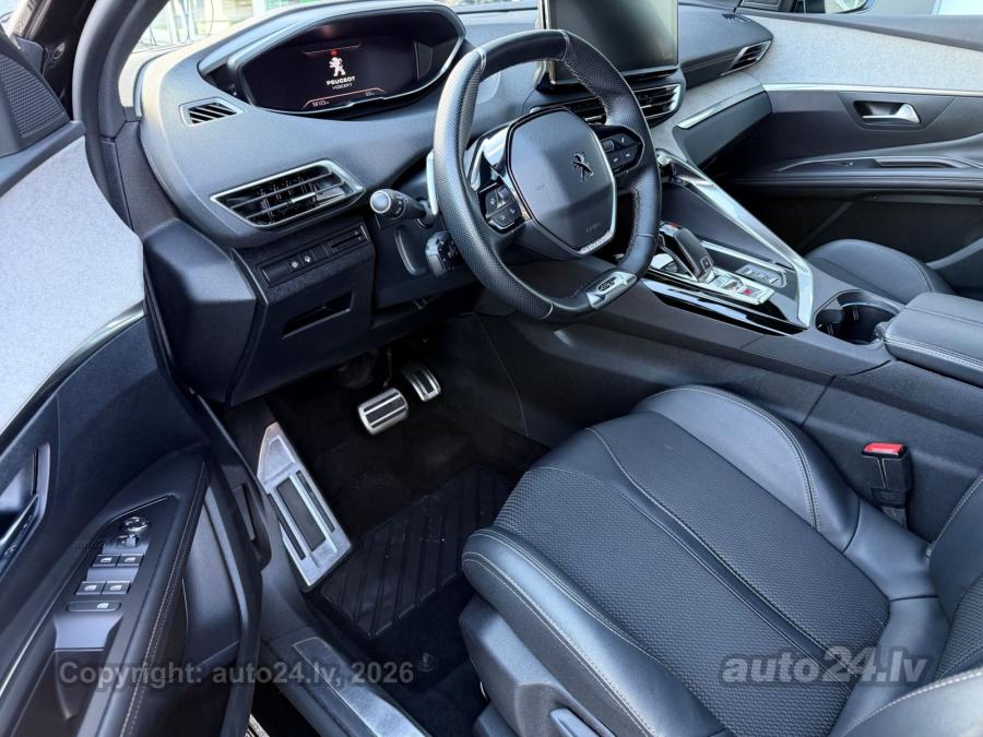 Melns Peugeot 3008 2023 Tallina, ar dzinēja tilpumu 1.20 L un nobraukumu 58 tūkst. km par 21900 €, foto 8 vietnē AUTOMOTO.COM.LV