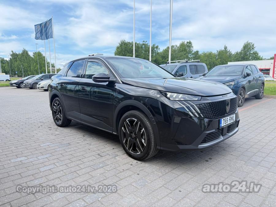 Black Peugeot 3008 2024 in Johvi, with an engine capacity of 1.20 L and mileage of 42 thousand km for 34500 €, photo 3 on AUTOMOTO.COM.LV
