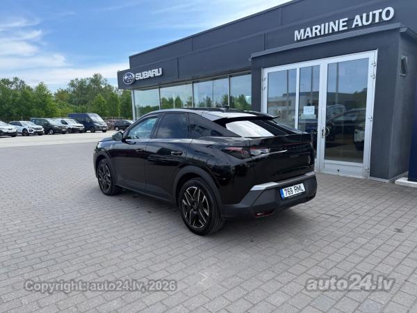 Black Peugeot 3008 2024 in Johvi, with an engine capacity of 1.20 L and mileage of 42 thousand km for 34500 €, photo 4 on AUTOMOTO.COM.LV