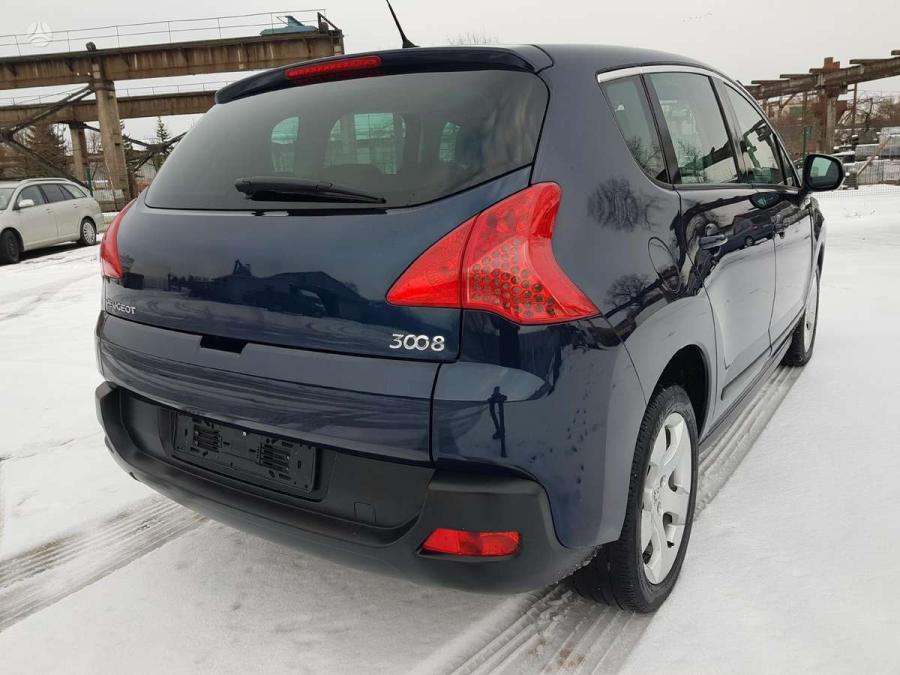 Zils Peugeot 3008 2010 Šauļi, ar dzinēja tilpumu 1.60 L un nobraukumu 269 tūkst. km par 3650 €, foto 3 vietnē AUTOMOTO.COM.LV