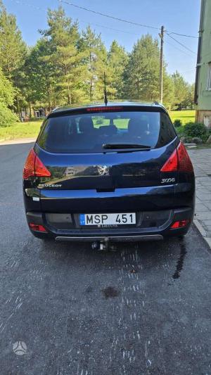 Blue Peugeot 3008 2010 in Panevezys, with an engine capacity of 1.56 L and mileage of 250 thousand km for 3700 €, photo 3 on AUTOMOTO.COM.LV
