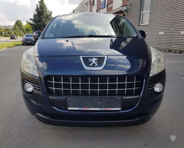Blue Peugeot 3008 2010 in Siauliai, with an engine capacity of 1.60 L and mileage of 269 thousand km for 3150 €, photo 2 on AUTOMOTO.COM.LV