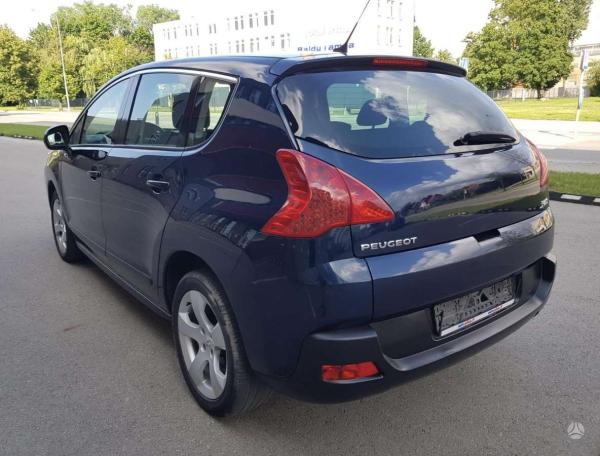 Blue Peugeot 3008 2010 in Siauliai, with an engine capacity of 1.60 L and mileage of 269 thousand km for 3150 €, photo 8 on AUTOMOTO.COM.LV