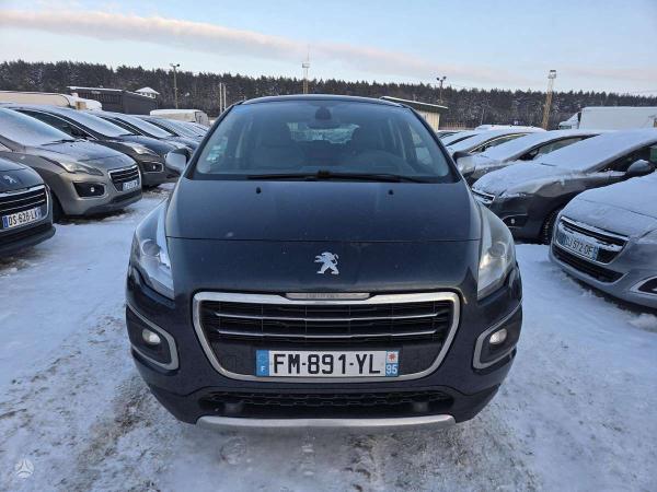 Blue Peugeot 3008 2015 in Vilnius, with an engine capacity of 1.56 L and mileage of 221 thousand km for 7500 €, photo 2 on AUTOMOTO.COM.LV
