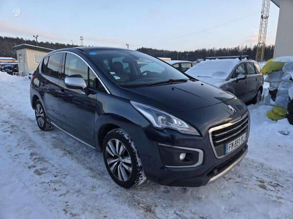 Blue Peugeot 3008 2015 in Vilnius, with an engine capacity of 1.56 L and mileage of 221 thousand km for 7500 €, photo 3 on AUTOMOTO.COM.LV