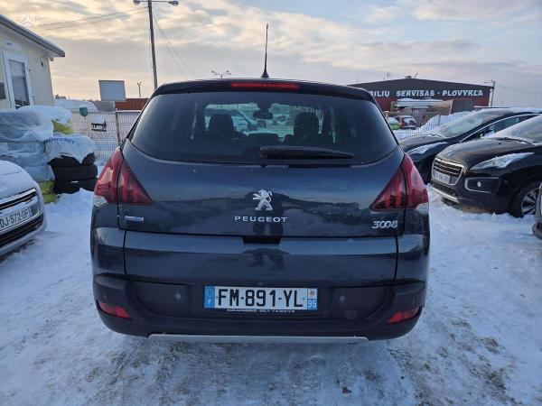 Blue Peugeot 3008 2015 in Vilnius, with an engine capacity of 1.56 L and mileage of 221 thousand km for 7500 €, photo 5 on AUTOMOTO.COM.LV