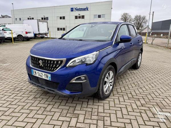Blue Peugeot 3008 2017 in Taurage, with an engine capacity of 2.00 L and mileage of 240 thousand km for 9200 €, photo 1 on AUTOMOTO.COM.LV
