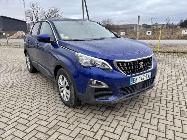 Blue Peugeot 3008 2017 in Taurage, with an engine capacity of 2.00 L and mileage of 240 thousand km for 9200 €, photo 3 on AUTOMOTO.COM.LV