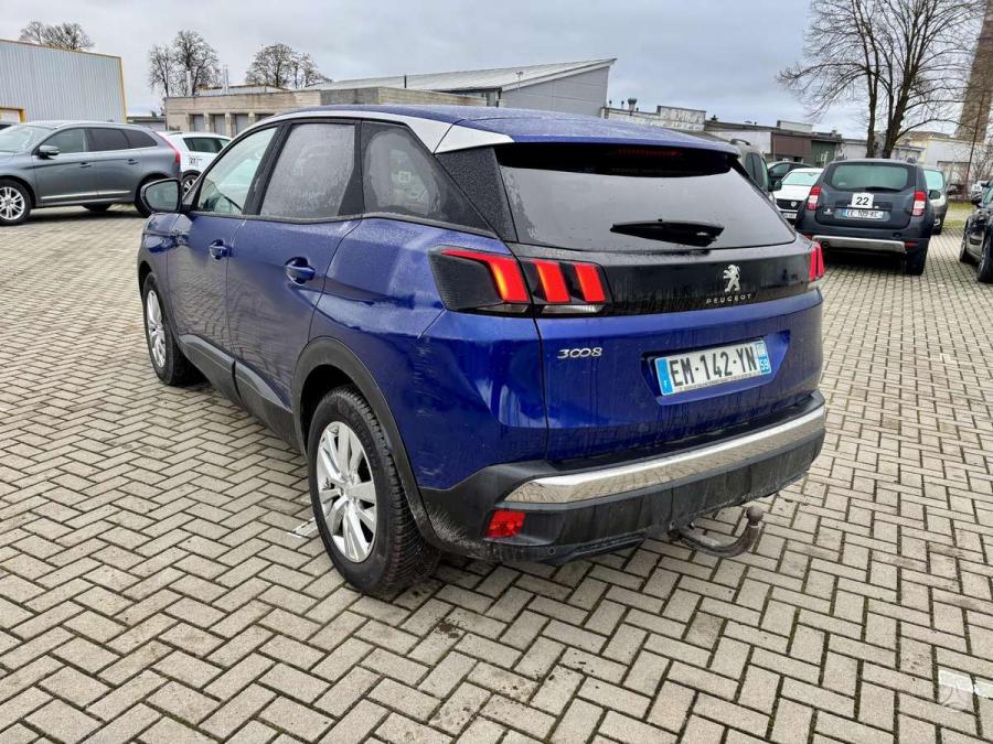 Zils Peugeot 3008 2017 Tauragė, ar dzinēja tilpumu 2.00 L un nobraukumu 240 tūkst. km par 9200 €, foto 5 vietnē AUTOMOTO.COM.LV