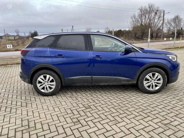 Blue Peugeot 3008 2017 in Taurage, with an engine capacity of 2.00 L and mileage of 240 thousand km for 9200 €, photo 6 on AUTOMOTO.COM.LV