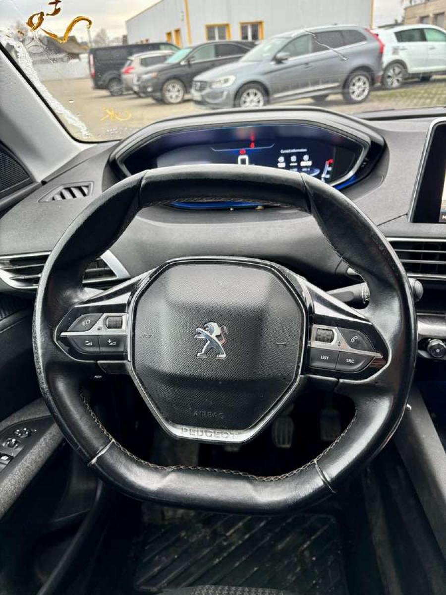 Zils Peugeot 3008 2017 Tauragė, ar dzinēja tilpumu 2.00 L un nobraukumu 240 tūkst. km par 9200 €, foto 12 vietnē AUTOMOTO.COM.LV