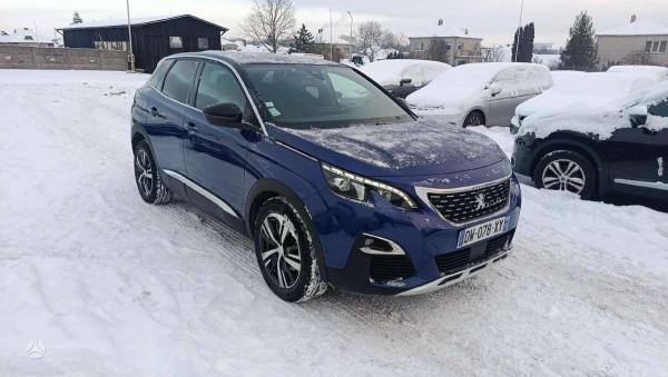 Blue Peugeot 3008 2017 in Taurage, with an engine capacity of 2.00 L and mileage of 180 thousand km for 12300 €, photo 5 on AUTOMOTO.COM.LV