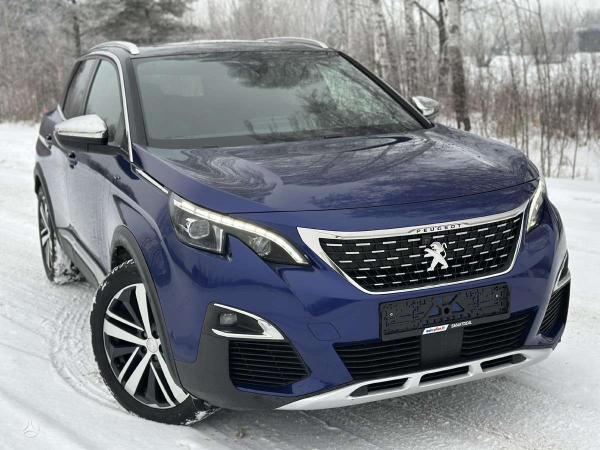 Blue Peugeot 3008 2017 in Kaunas, with an engine capacity of 2.00 L and mileage of 222 thousand km for 15950 €, photo 1 on AUTOMOTO.COM.LV