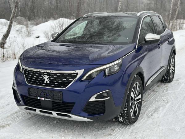 Blue Peugeot 3008 2017 in Kaunas, with an engine capacity of 2.00 L and mileage of 222 thousand km for 15950 €, photo 8 on AUTOMOTO.COM.LV