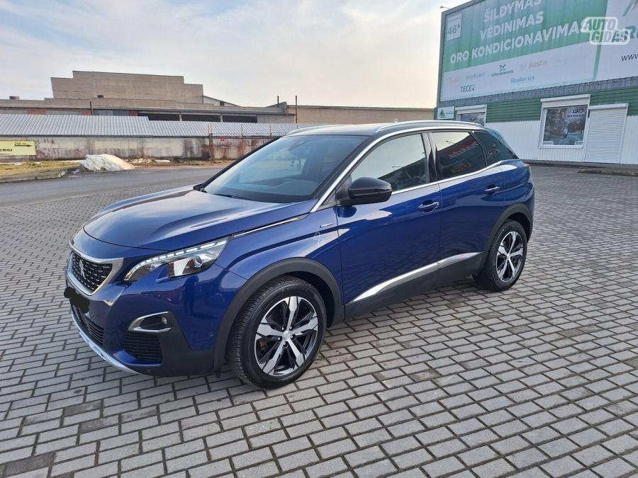 Zils Peugeot 3008 2017 Tauragė, ar dzinēja tilpumu 2.00 L un nobraukumu 154 tūkst. km par 13100 €, foto 2 vietnē AUTOMOTO.COM.LV