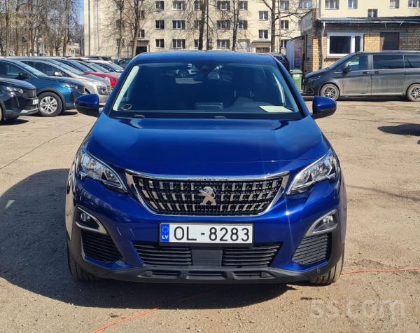 Zils Peugeot 3008 2017 Jelgava, ar dzinēja tilpumu 2.00 L un nobraukumu 0 tūkst. km par 10900 €, foto 1 vietnē AUTOMOTO.COM.LV