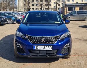 Blue Peugeot 3008 2017 in Jelgava, with an engine capacity of 2.00 L and mileage of 0 thousand km for 10900 €, photo  on AUTOMOTO.COM.LV