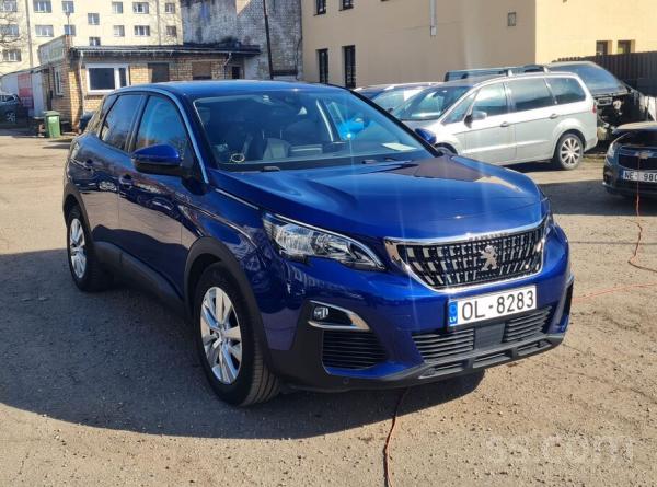 Zils Peugeot 3008 2017 Jelgava, ar dzinēja tilpumu 2.00 L un nobraukumu 0 tūkst. km par 10900 €, foto 3 vietnē AUTOMOTO.COM.LV